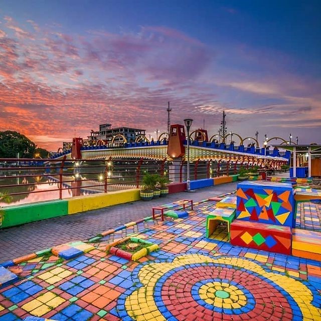 Melepas Penat di Cisadane River Walk Tangerang - INFO TANGERANG