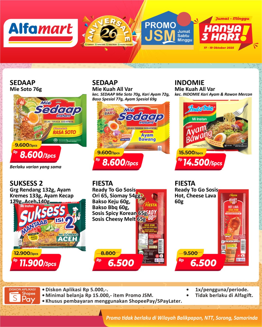 Buru Sekarang! Promo JSM Alfamart Tawarkan Minyak Goreng Rp29.500 dan ...