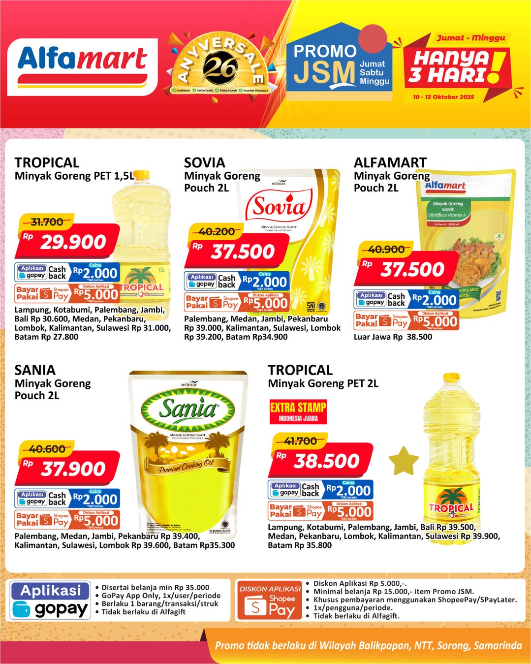 Belanja Hemat dengan Promo JSM Alfamart Periode 10-12 Oktober 2025 ...