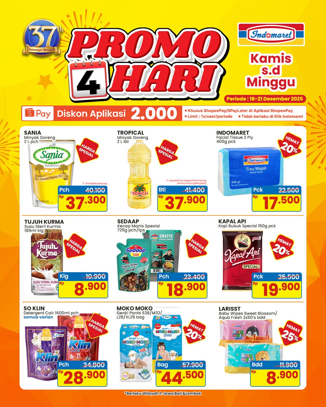 Promo JSM Indomaret 19-21 Desember 2025: Diskon Akhir Tahun, Minyak ...